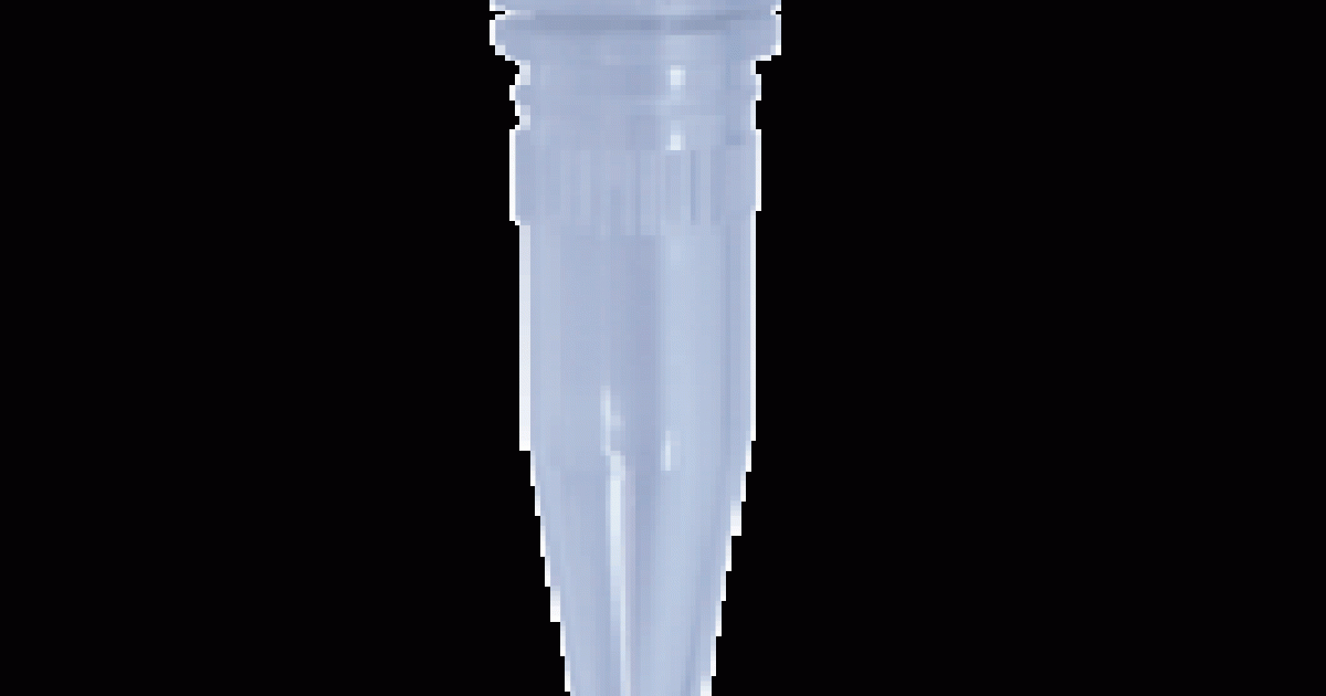 1.5ml Conical Tube With Screw Cap, Sterile, Natural, 500/Bag